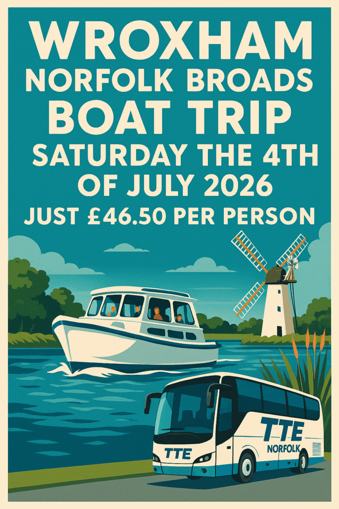 Wroxham, Norfolk, day trip with Paddleboat Cruise along the Broads from ...